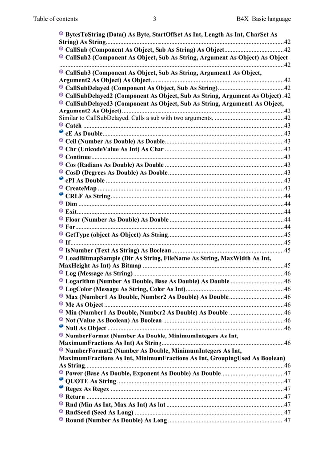 B4X Programming Language Guide v1.9 | PDF | Programming Languages ...