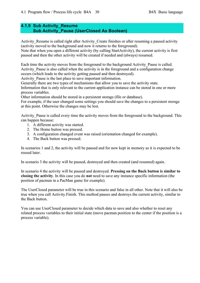 B4X Programming Language Guide v1.9 | PDF | Programming Languages | Computing