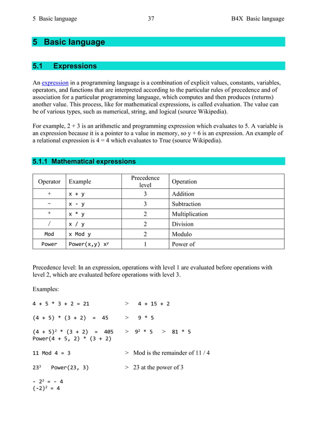 B4X Programming Language Guide v1.9 | PDF | Programming Languages | Computing