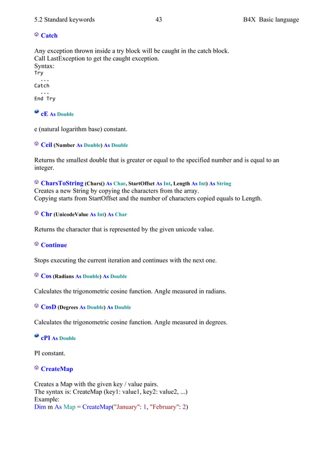 B4X Programming Language Guide v1.9 | PDF | Programming Languages ...