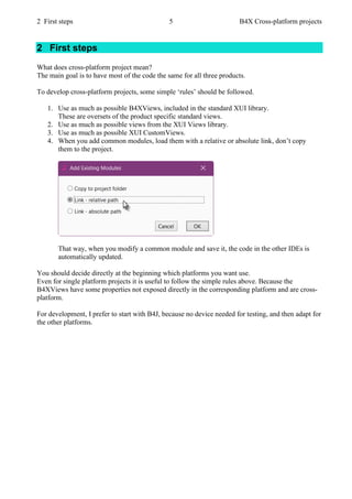 B4X Cross Platform Projects | PDF