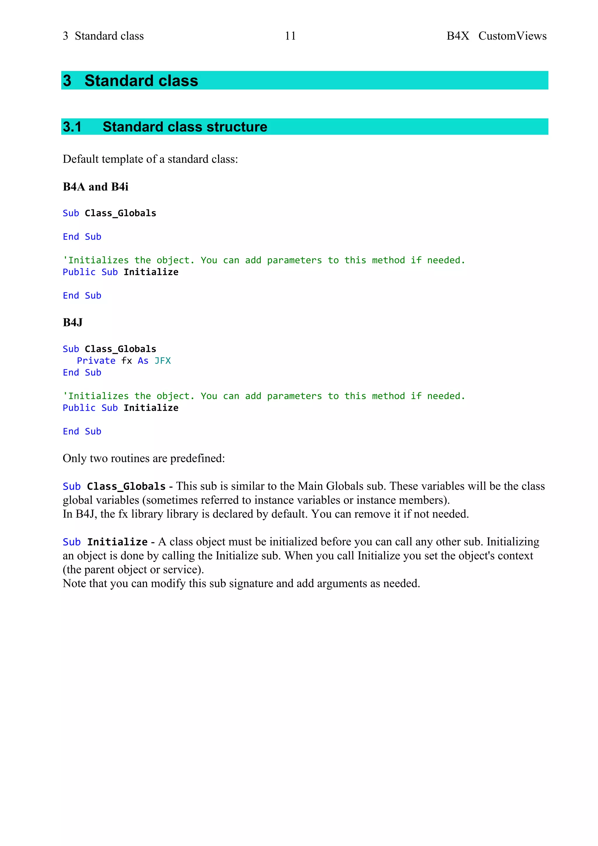 B4X Custom Views | PDF