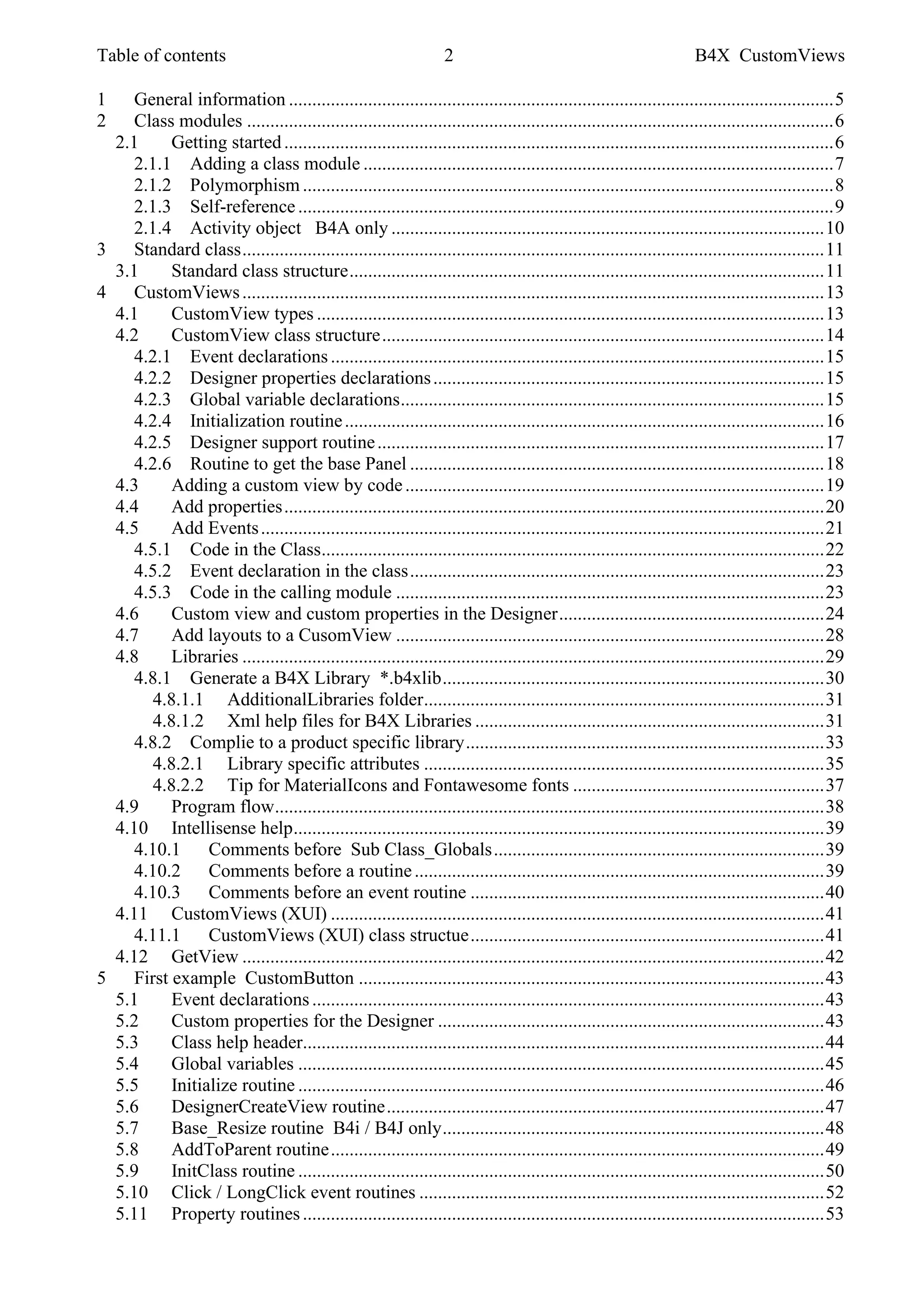 B4X Custom Views | PDF
