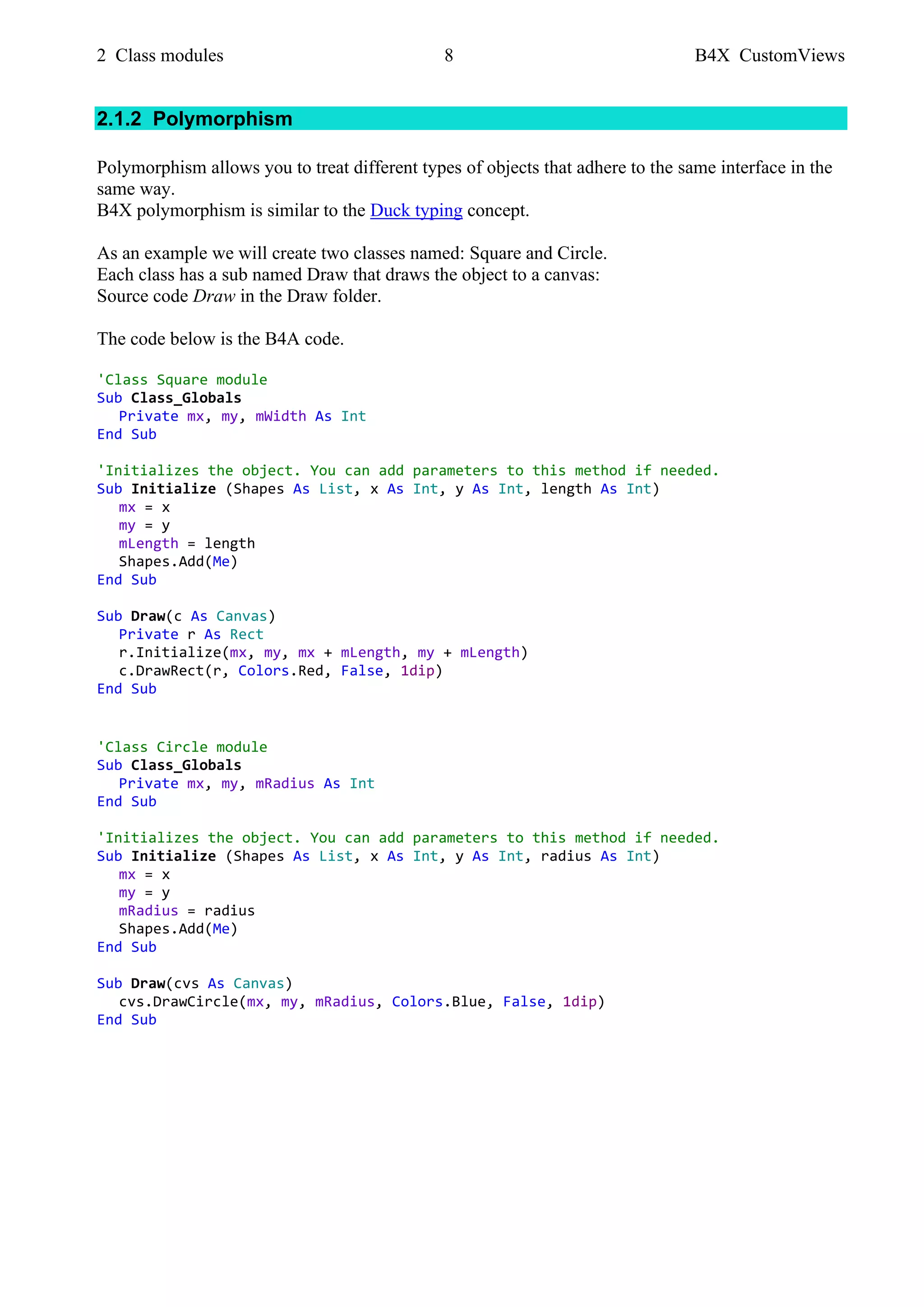 B4X Custom Views | PDF