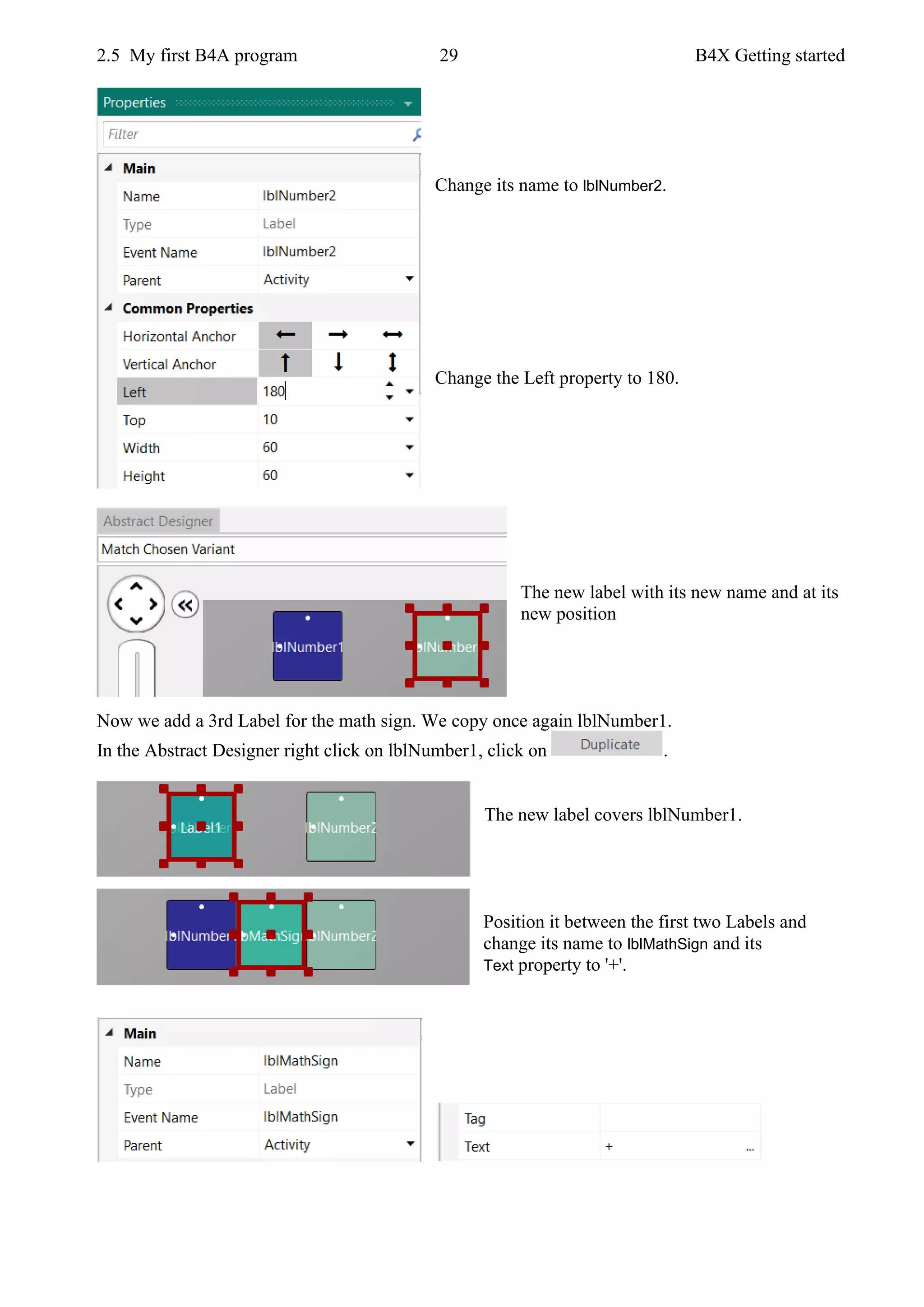 B4X Programming Gettings Started v1.9 | PDF