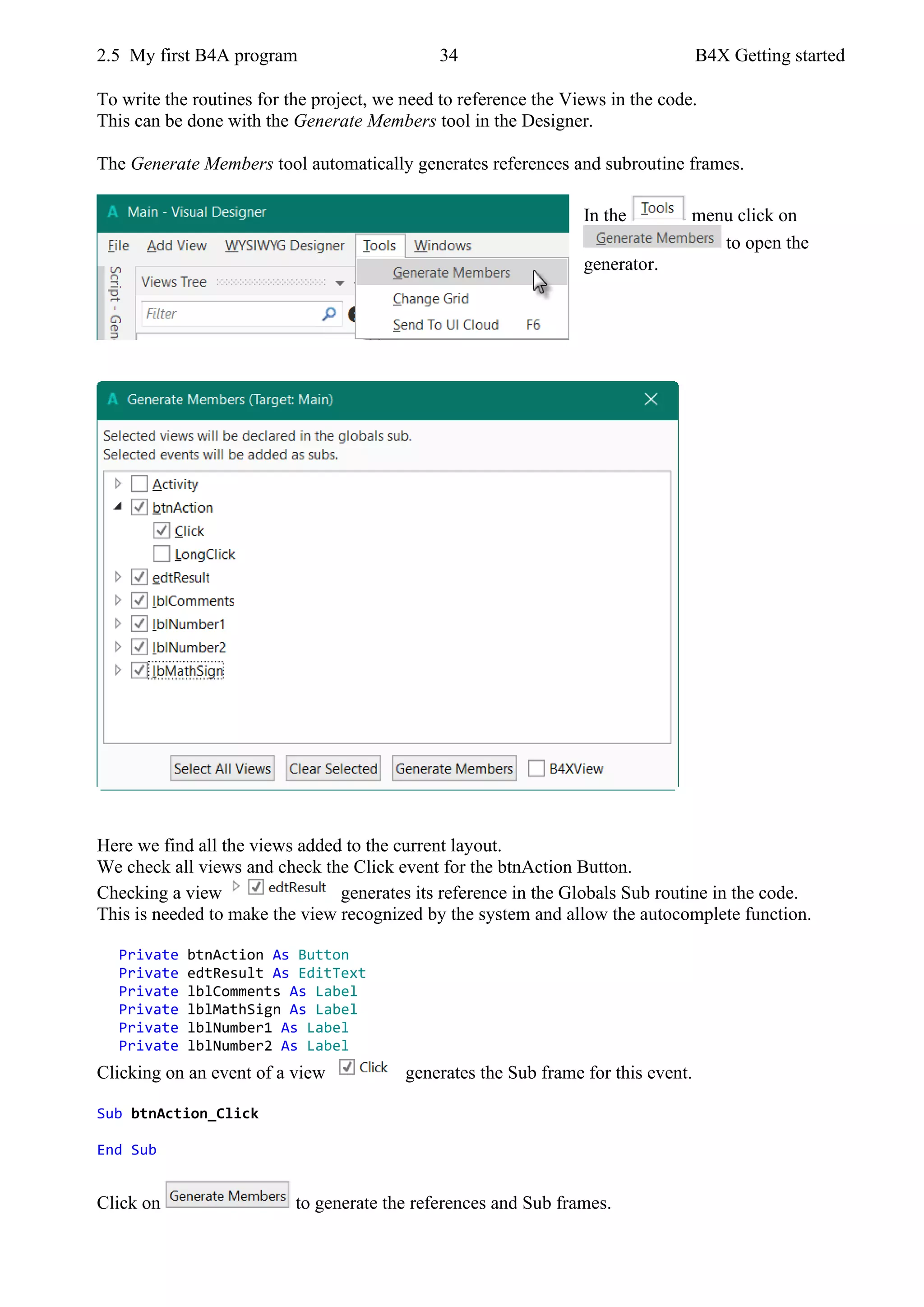 B4X Programming Gettings Started v1.9 | PDF