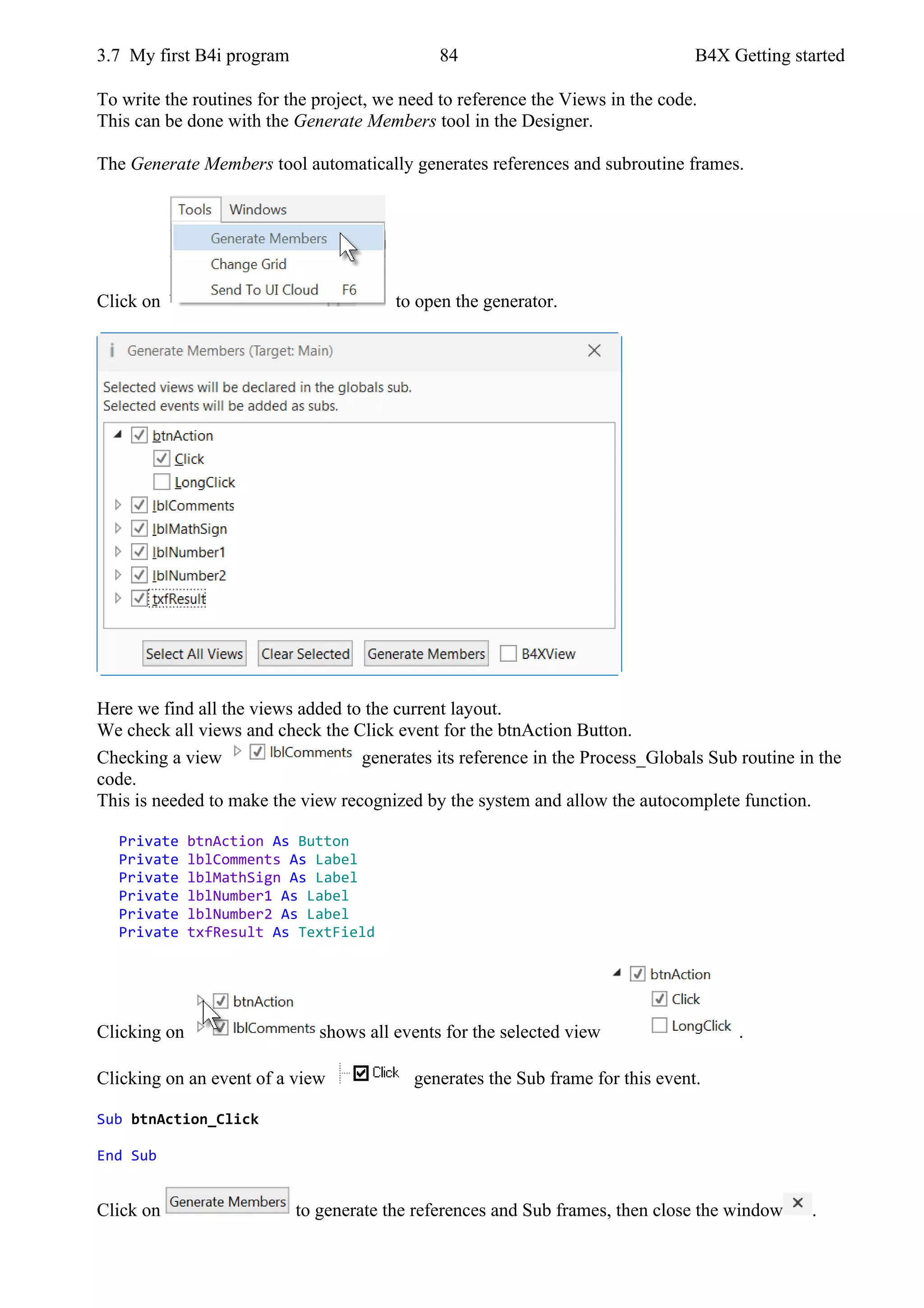 B4X Programming Gettings Started v1.9 | PDF