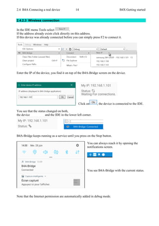 B4X Programming Gettings Started v1.9 | PDF