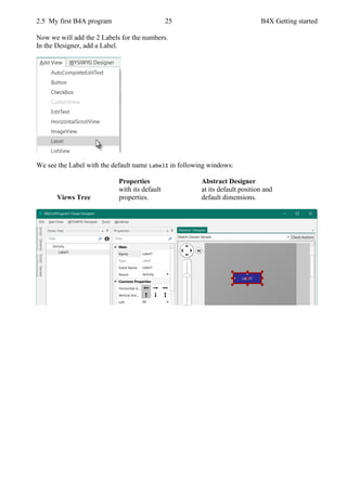 B4X Programming Gettings Started v1.9 | PDF