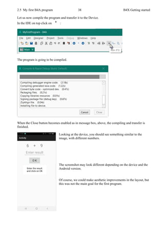 B4X Programming Gettings Started v1.9 | PDF
