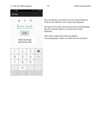 B4X Programming Gettings Started v1.9 | PDF