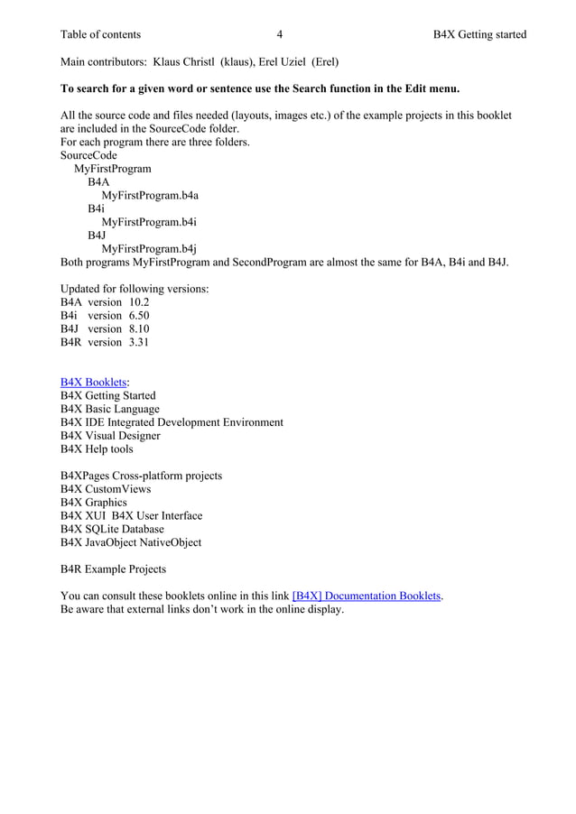 B4x Programming Gettings Started V19 Pdf