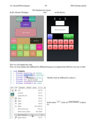 B4X Programming Gettings Started v1.9 | PDF