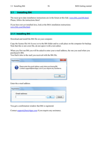 B4X Programming Gettings Started v1.9 | PDF