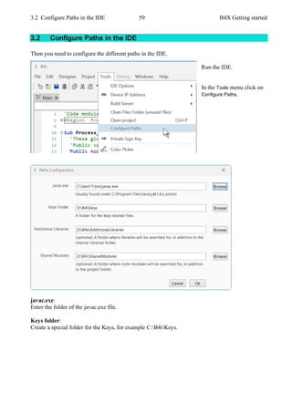 B4X Programming Gettings Started v1.9 | PDF