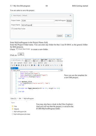 B4X Programming Gettings Started v1.9 | PDF