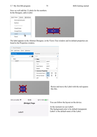 B4X Programming Gettings Started v1.9 | PDF