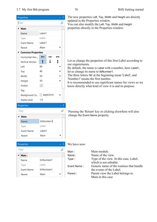 B4X Programming Gettings Started v1.9 | PDF