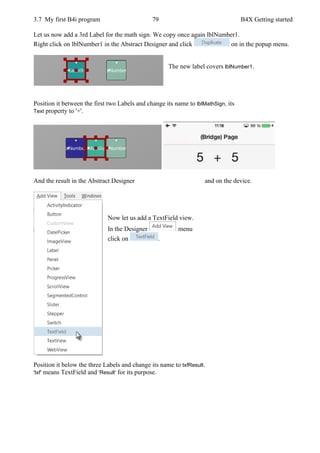 B4X Programming Gettings Started v1.9 | PDF