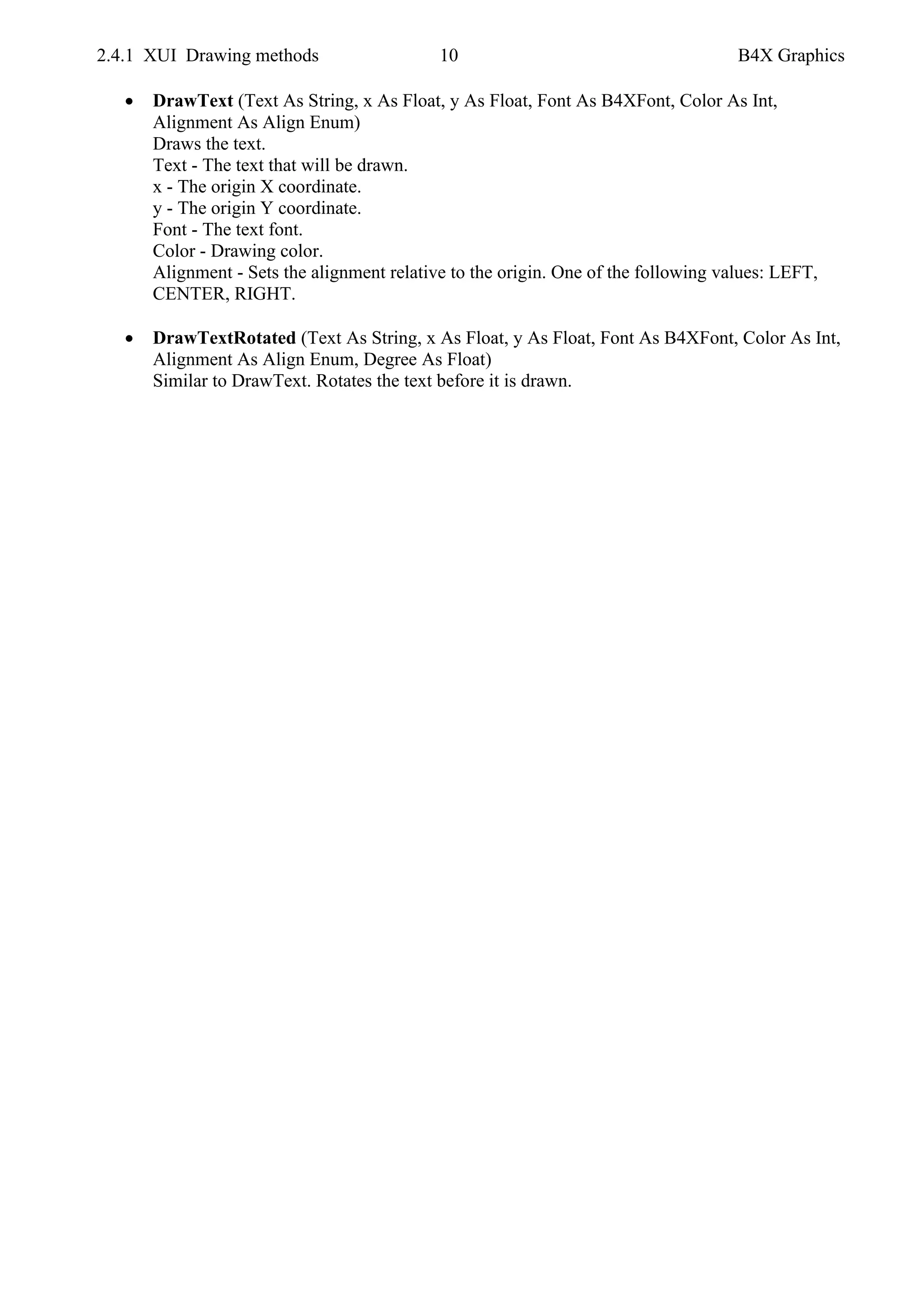 B4X Graphics Programming | PDF