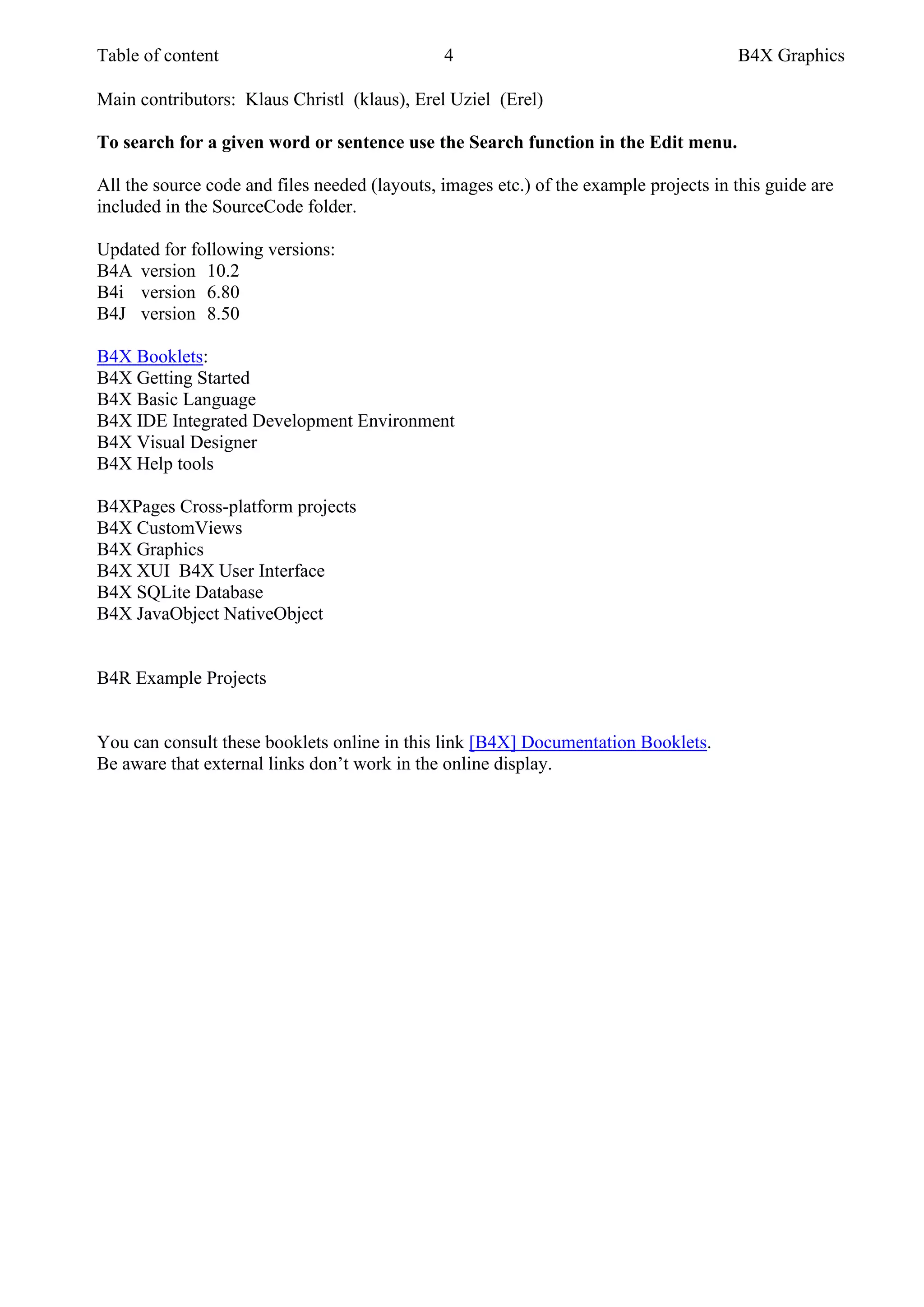 B4X Graphics Programming | PDF