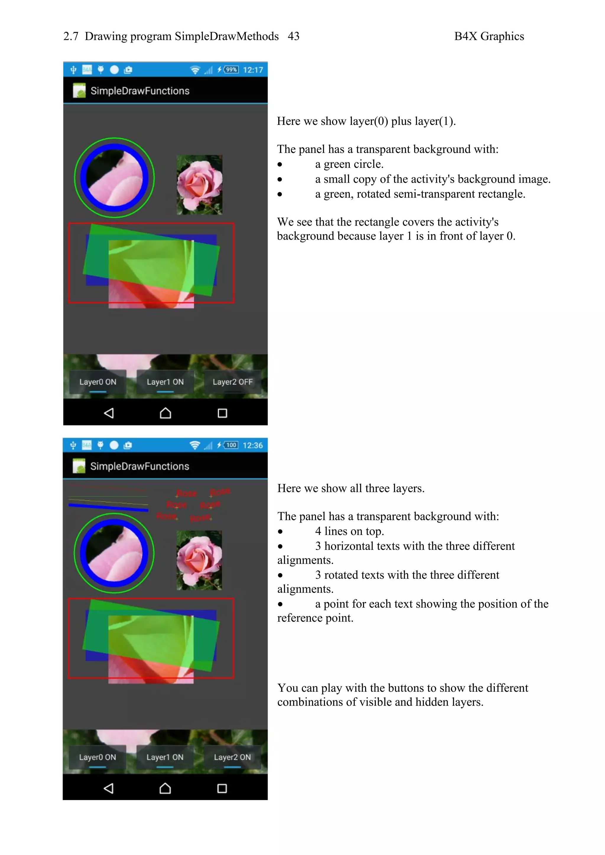 B4X Graphics Programming | PDF