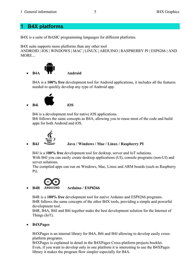 B4x Graphics Programming Pdf
