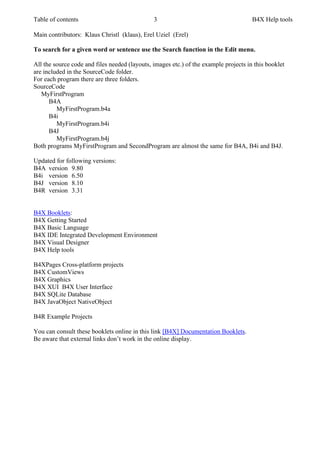 B4X Help Tools | PDF