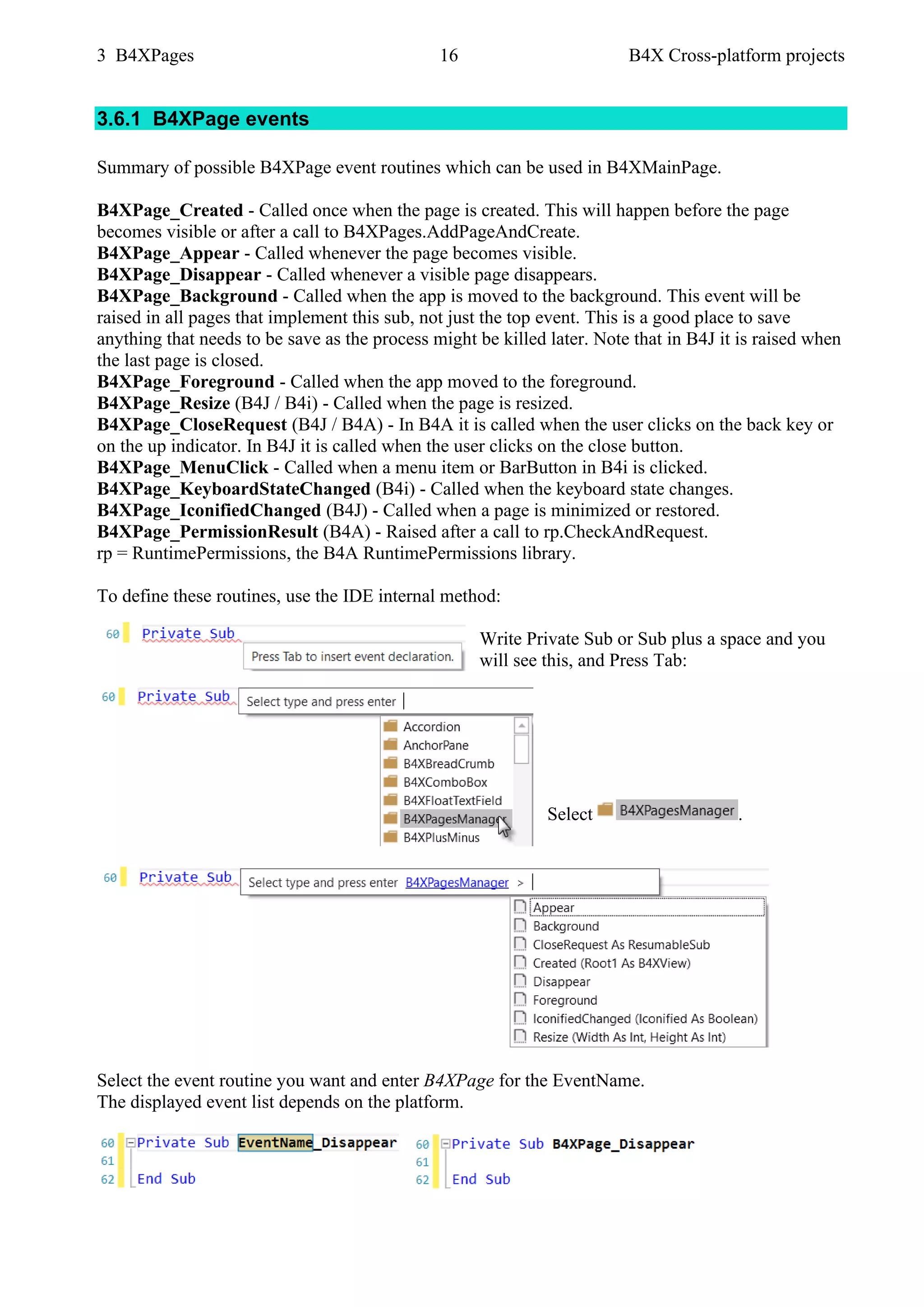 B4XPages - Cross platform development | PDF