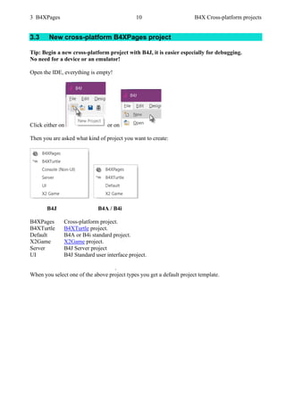 B4XPages - Cross platform development | PDF
