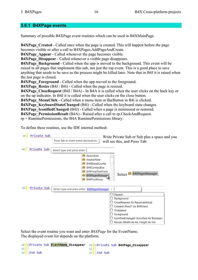 B4XPages - Cross platform development | PDF | Desktop Publishing | Computer Software and ...
