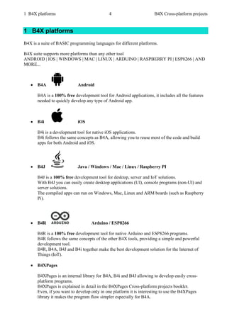B4XPages - Cross platform development | PDF