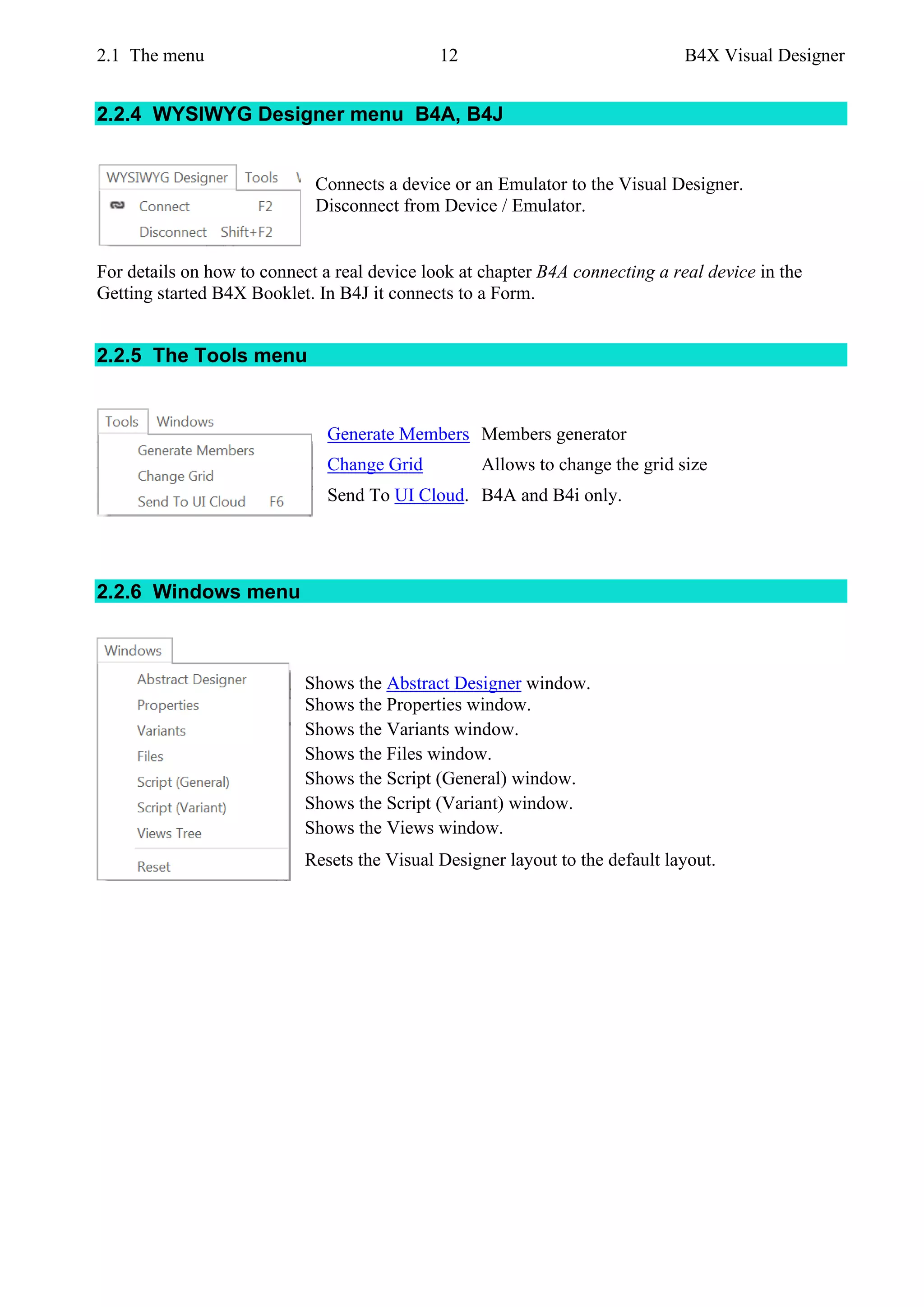 B4x Visual Designer Pdf
