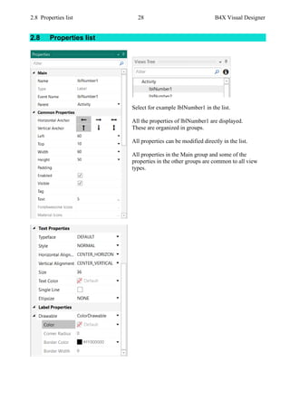 B4X Visual Designer | PDF