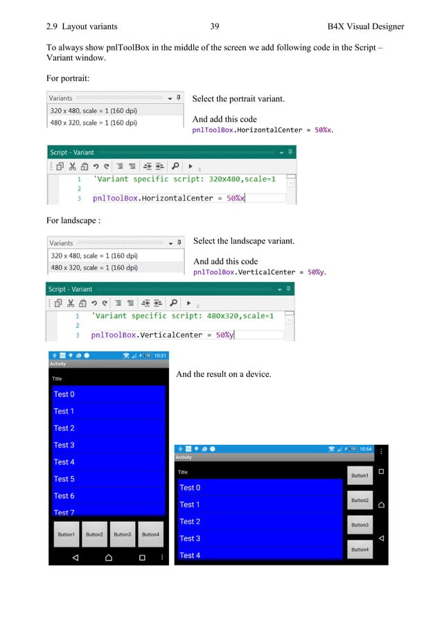 B4X Visual Designer | PDF