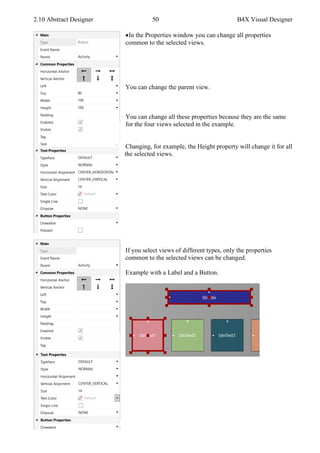 B4X Visual Designer | PDF