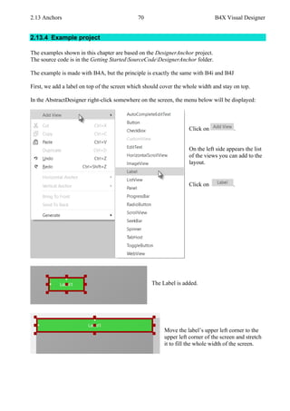 B4X Visual Designer | PDF