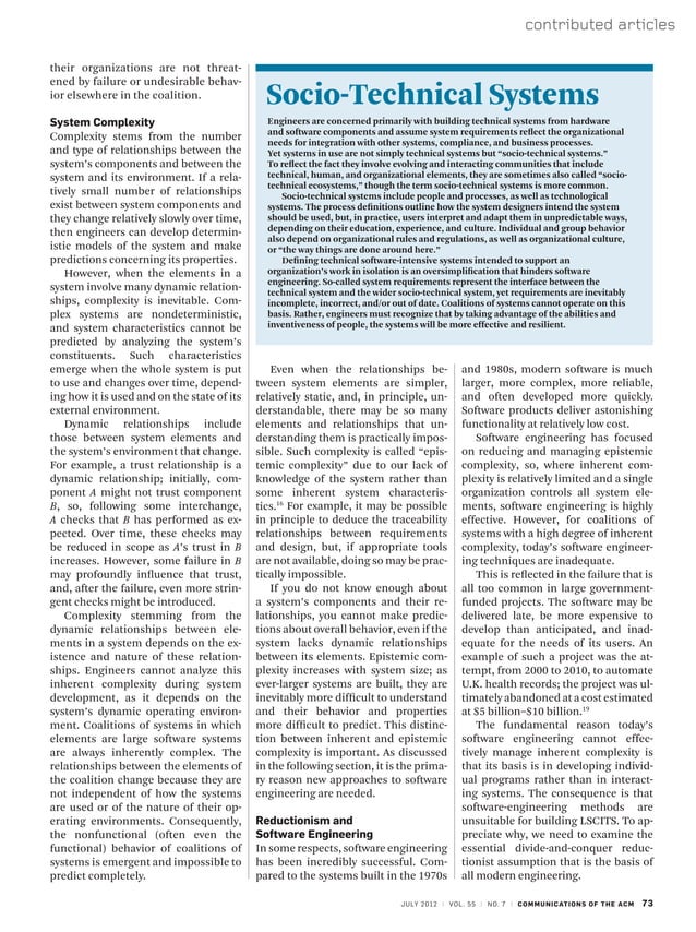 B5 15 - large-scale complex it systems | PDF