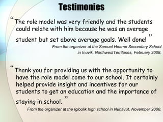 National Aboriginal Role Model Program | PDF