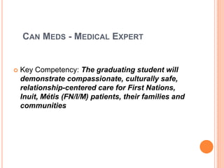 Assessing the Core Competencies of First Nations, Inuit and Metis ...