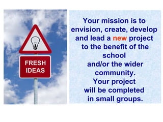 Leadership project ideas | PPT