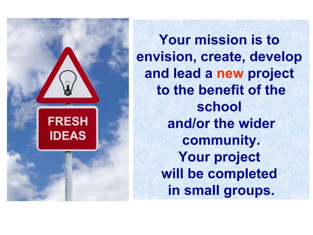 Leadership project ideas | PPT