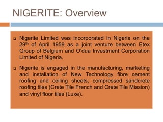 SIWES Presentation | PPTX