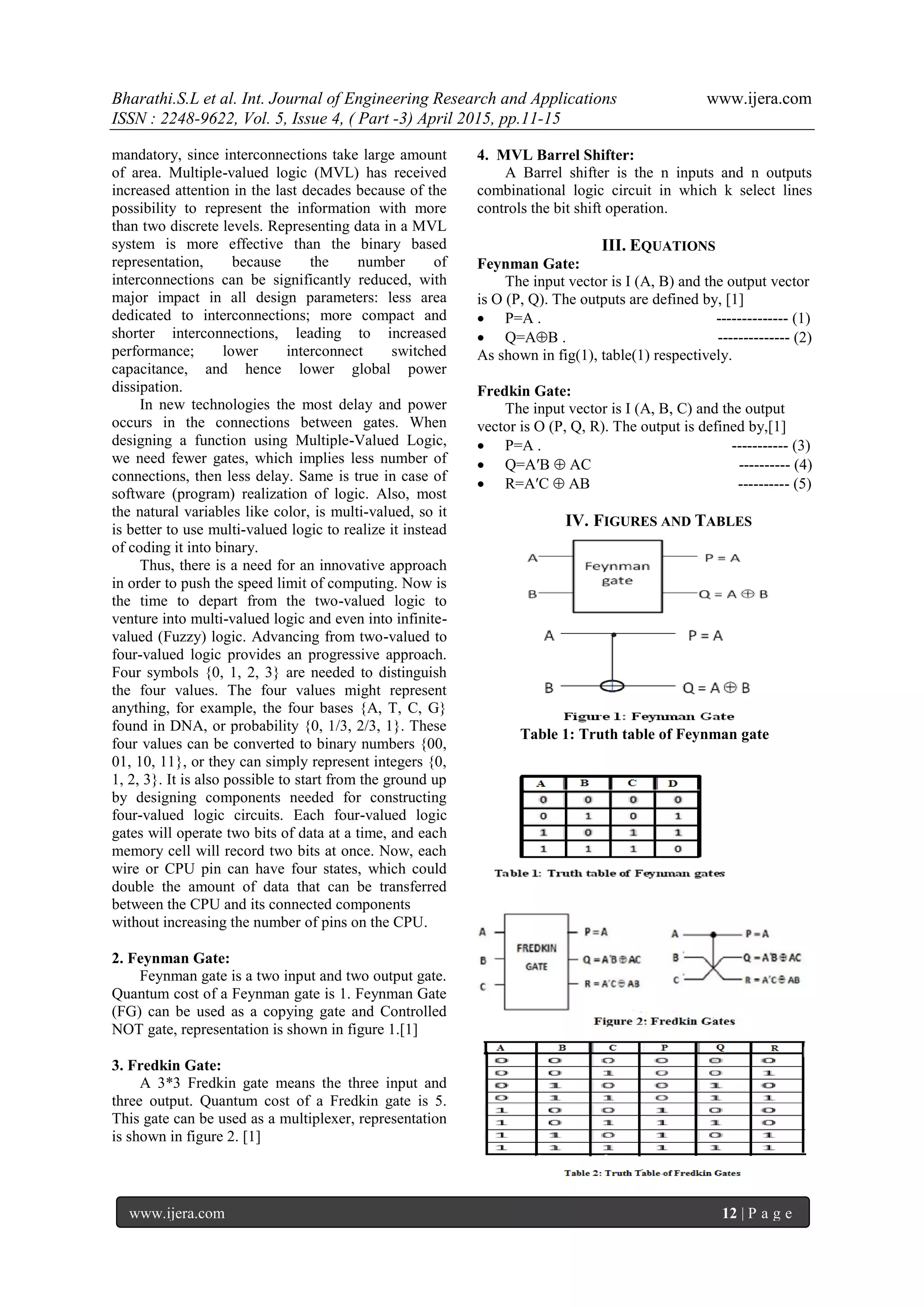 Multiple Valued Logic for Synthesis and Simulation of Digital Circuits | PDF | Programming ...