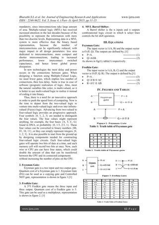 Multiple Valued Logic for Synthesis and Simulation of Digital Circuits | PDF | Programming ...