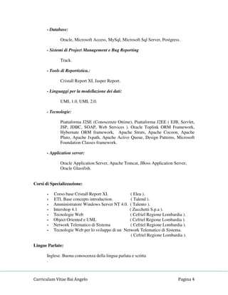 Angelo_Bai_Curriculum | PDF