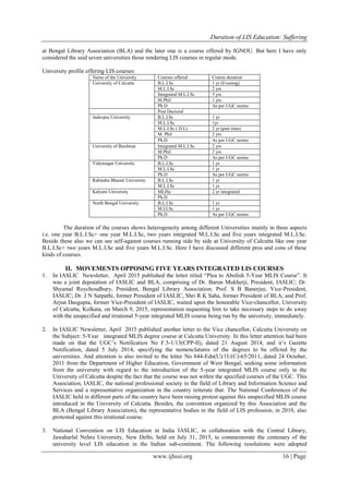 Duration of LIS Education: Suffering | PDF | Postgraduate Education ...