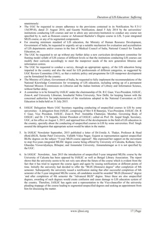 Duration of LIS Education: Suffering | PDF | Postgraduate Education ...