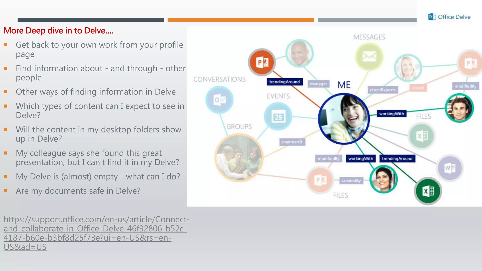 Office 365 DELVE V1 | PPTX