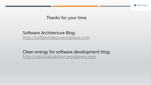 Office 365 DELVE V1 | PPTX